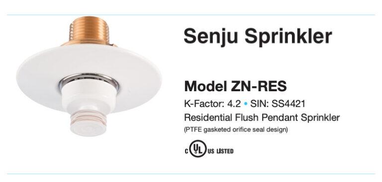 How to Read a Senju Sprinkler Data Sheet