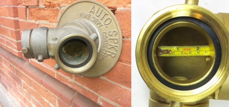 What happens if my fire department connection is missing a cap or plug ...